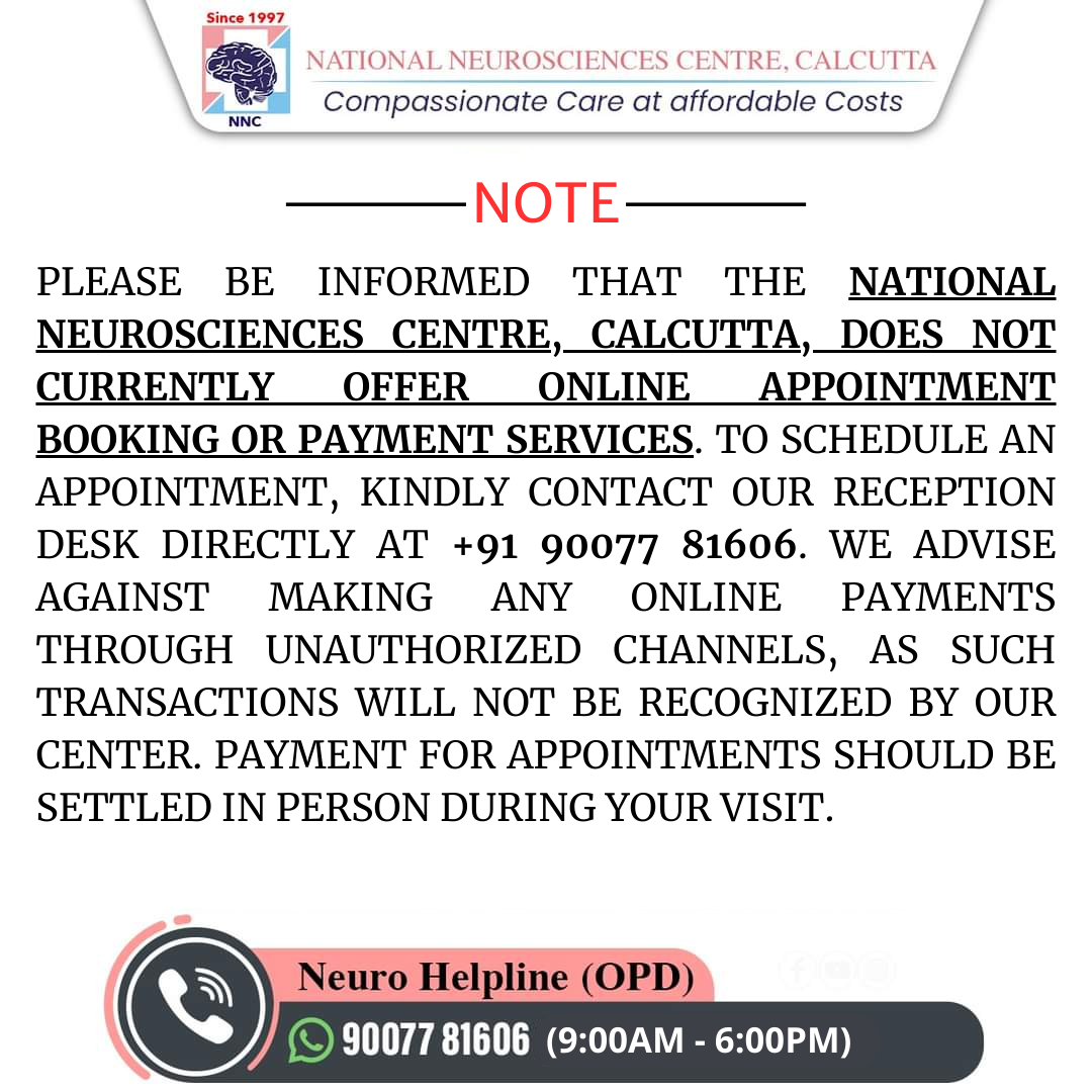 Home - NNC - National Neuroscience Centre Calcutta